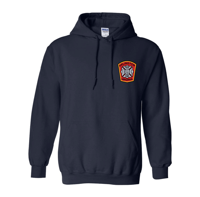 Arlington County Fire Department Engine 2 Hooded Sweatshirt | Custom ...